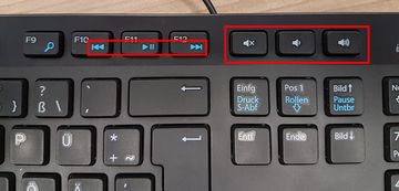 Multimedia-Tasten - Steuerung von Medien über die Tastatur